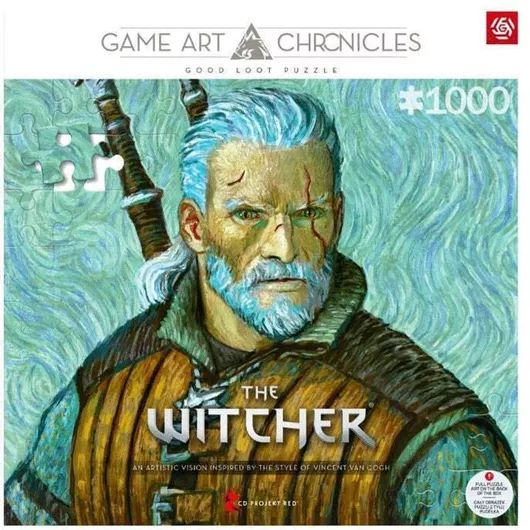 Puzzle 2D Good Loot Game Art Chronicles Witcher Geralt & Vincent Van ...