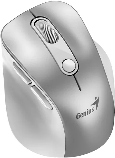 Ποντίκι Genius Ergo 9000S Pro Ασύρματο Εργονομικό Bluetooth Mini Ασημί ...