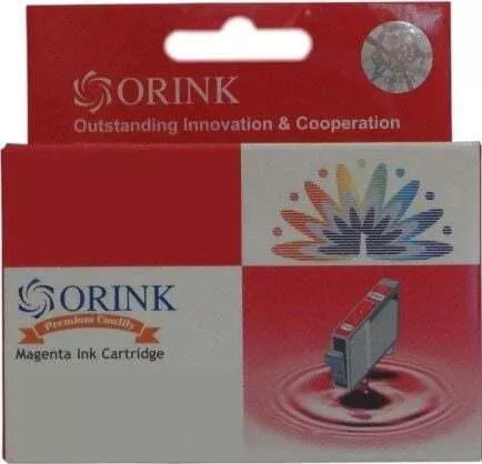 Orink Συμβατό Μελάνι Εκτυπωτή InkJet Canon CLI526M 14ml Ματζέντα 1τμχ ...
