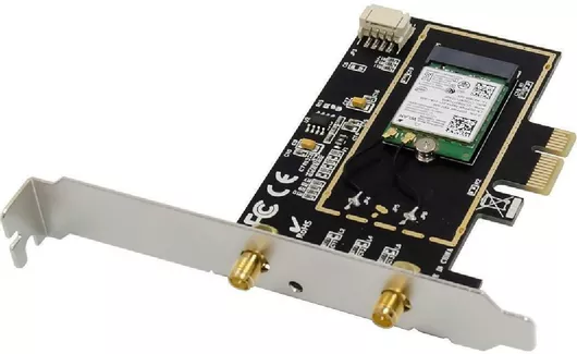 Κάρτα Δικτύου Powertech Ασύρματη Wi‑Fi 5 PCI-e | SHOPFLIX.gr
