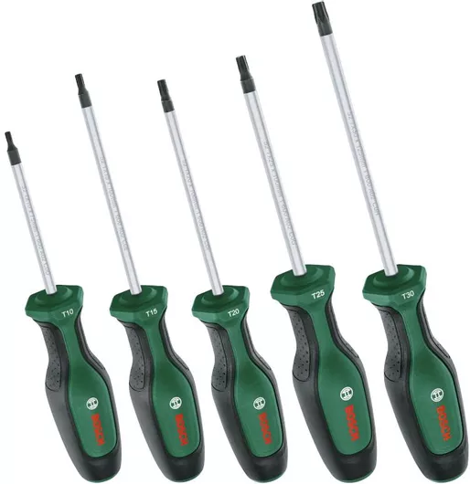 Κατσαβίδια Bosch Σετ 5 με 5 Εναλλασσόμενες Μύτες | SHOPFLIX.gr