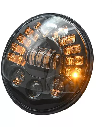 7 Inch Car Matrix Gradient Led Headlight Lamps Jeep Wrangler | SHOPFLIX.gr