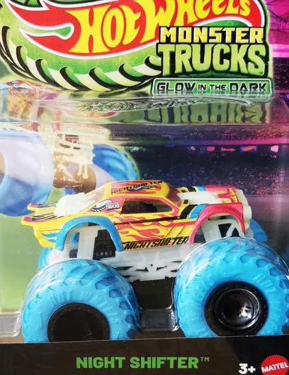 Mattel Monster Αυτοκινητάκι Monster Truck Night Shifter | SHOPFLIX.gr
