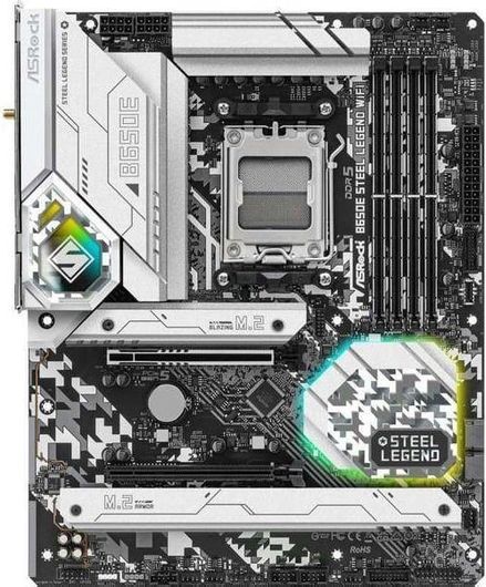 Μητρική Κάρτα ASRock B650E Steel Legend WiFi ATX με AMD AM5 Socket ...