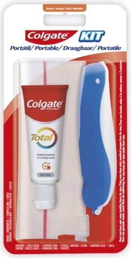 Σετ Οδοντόβουρτσα Colgate Promo Travel Size Kit & Οδοντόκρεμα 20ml 2τμχ ...