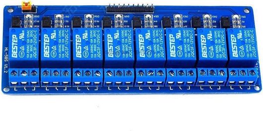 Πλακέτα Relay Shield 8 Καναλιών 12V | SHOPFLIX.gr