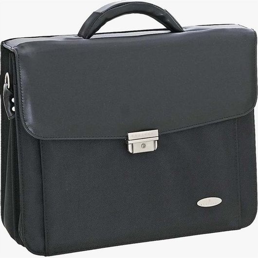 Ανδρική Τσάντα Χαρτοφύλακας Tony Perotti 189-4591-1 Δερμάτινη Μαύρο ...