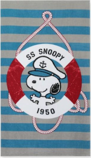 Παιδική Πετσέτα Θαλάσσης Nef-Nef Snoopy Sail 120x70cm Πολύχρωμο ...