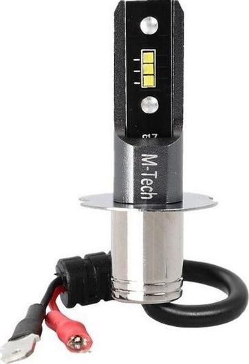 Λάμπα Αυτοκινήτου M-Tech H3 LED 6000K 12V 1τμχ Ψυχρό Λευκό | SHOPFLIX.gr