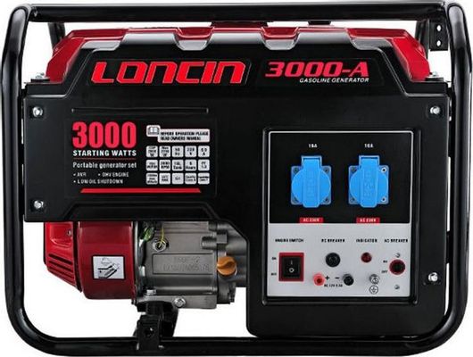 Γεννήτρια Loncin LC 3000 A Βενζίνης Τετράχρονη 5.5hp 2.5kW | SHOPFLIX.gr