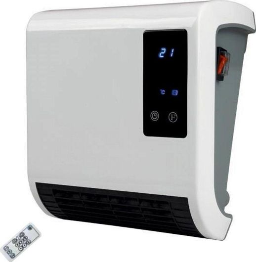 Αερόθερμο Μπάνιου Eurolamp Τοίχου 2000W | SHOPFLIX.gr