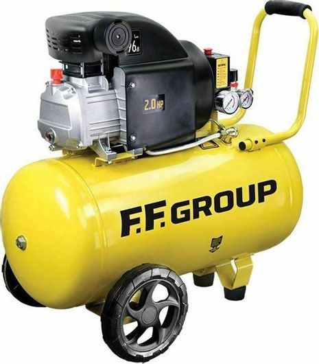 Κομπρεσέρ Αέρος F.F. Group AC-D 50 / 2MC Easy με Ισχυ 2hp & Αεροφυλάκιο ...