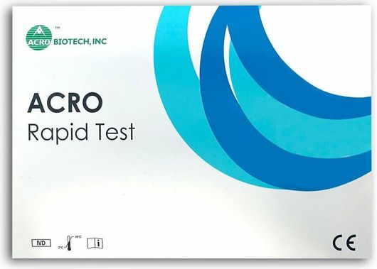 Τεστ Στρεπτόκοκκου Acro Biotech Strep A Test Rapid Σετ 20τμχ | SHOPFLIX.gr
