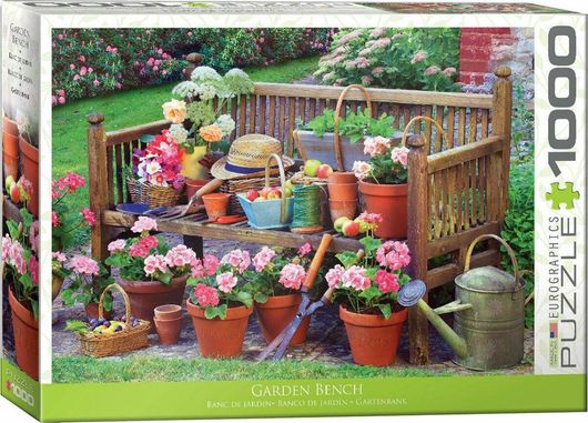 Puzzle Garden Bench 2D 1000 Κομμάτια | SHOPFLIX.gr
