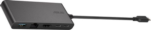 Docking Station Asus USB-C με HDMI 4K PD Ethernet Μαύρο (90XB0820 ...