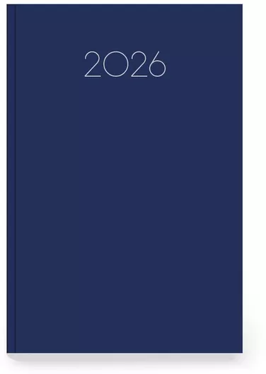 Ημερολογιο Navy Blue No2 Ημερησιο Simple 14χ21 2026 | SHOPFLIX.gr
