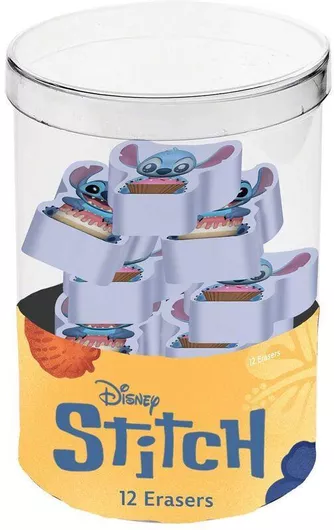 Disney Stitch Cube 12 Rubbers | SHOPFLIX.gr