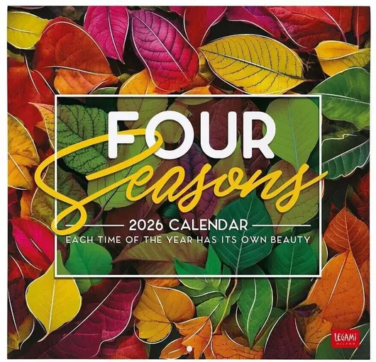 Ημερολογιο Τοιχου 2026 Legami 30x29cm Wall Calendar 4 Seasons Cal260018 ...