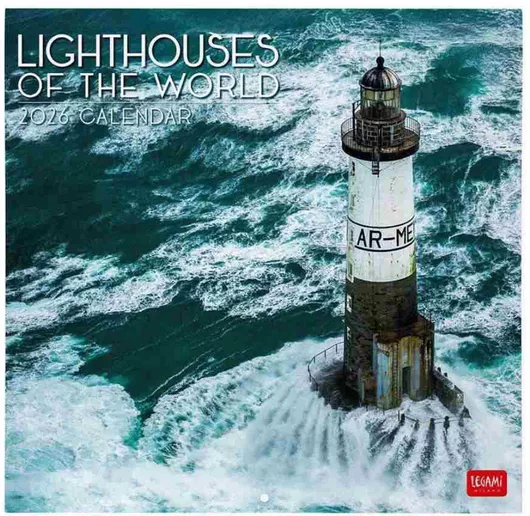 2026 Wall Calendar Lighthouses World 30x29 Leg Cal260023 | SHOPFLIX.gr