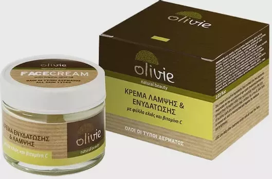 Olivie Olive Oil Κρέμα Προσώπου Ημέρας για Πανάδες & Λεύκανση με Aloe ...