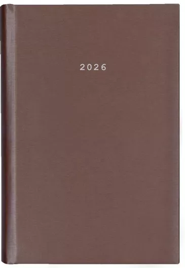 Next Ημερολόγιο 2026 Metallic Ημερήσιο Δετό Καφέ 17x25εκ Δυνατότητα ...