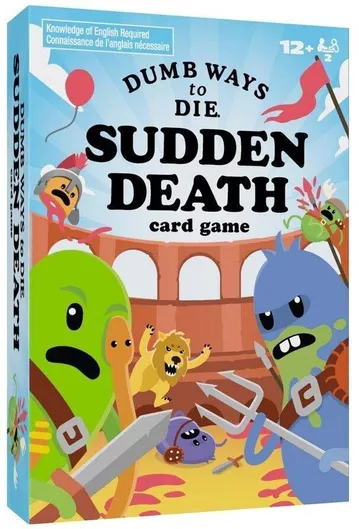Επιτραπέζιο Παιχνίδι Dumb Ways to Die Card Game - Sudden Death για 2 ...