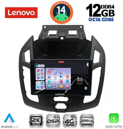 Lenovo Ηχοσύστημα Αυτοκινήτου για Ford Transit Connect 2013-2018 ...